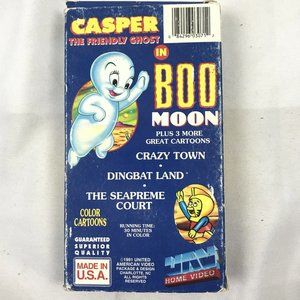 Media | Casper The Friendly Ghost In Boo Moon Vhs Animation 4 Cartoons ...